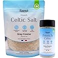 Amazon.com : Sante Grey Coarse Sea Salt Bundle – 8oz Shaker & 1.1lb ...
