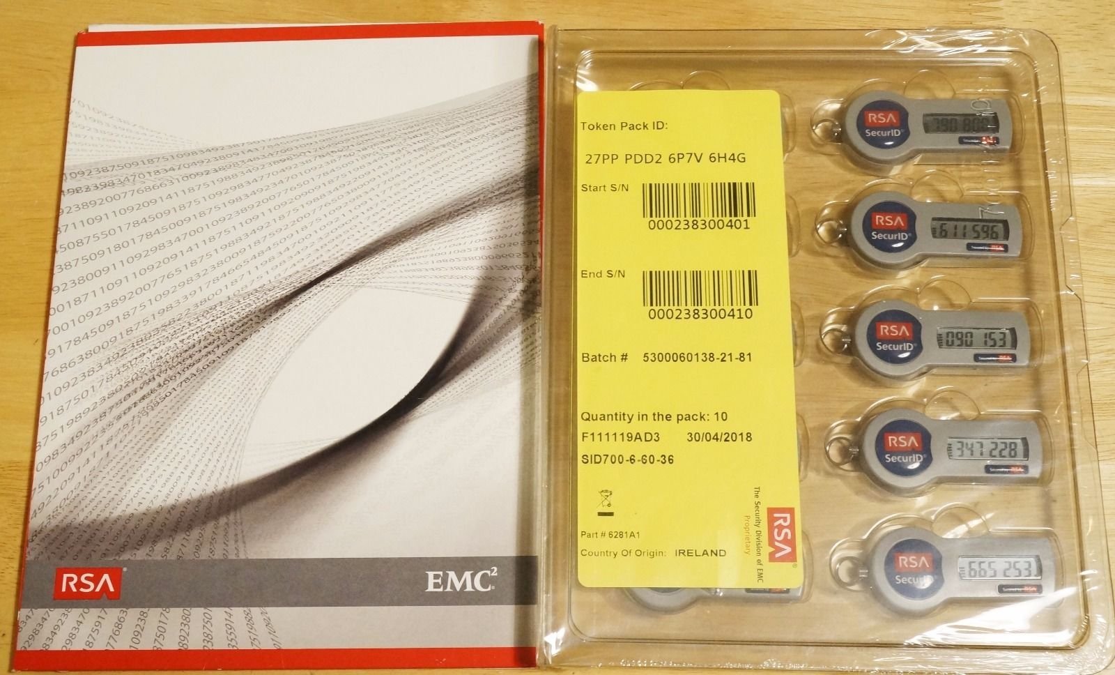 Mua RSA SecurID SID700 - hardware token trên Amazon Mỹ chính hãng 2024 ...