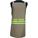 Amazon.com: Fully Involved Stitching Personalized Firefighter Black ...