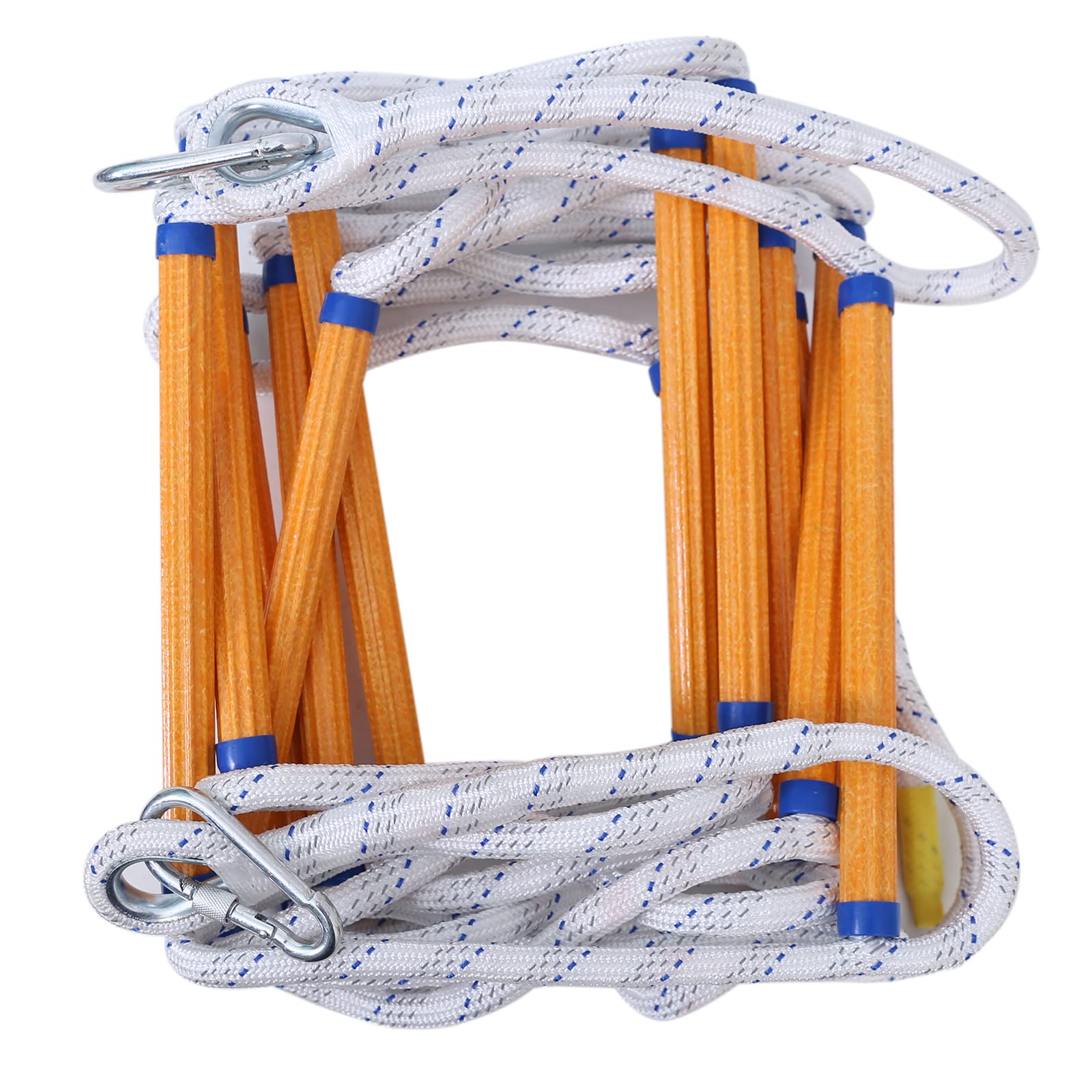 Rope Ladder,65 Feet Emergency Fire Escape Ladder Flame Resistant Safety ...