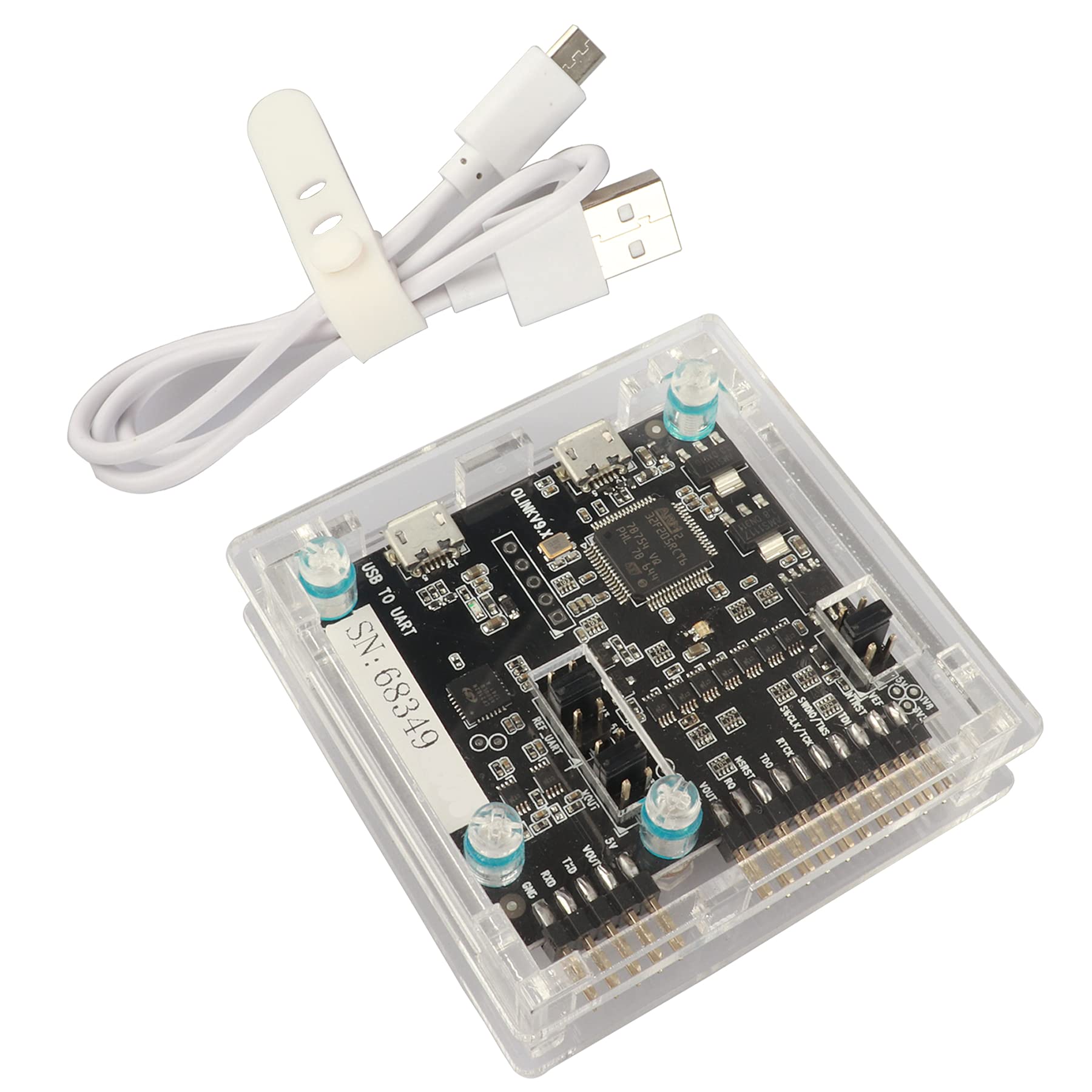 Mua High Speed USB JTAG Emulator Debugger Programmer V9,CP2102 USB to 5PIN UART TTL,Support 1.8V ...