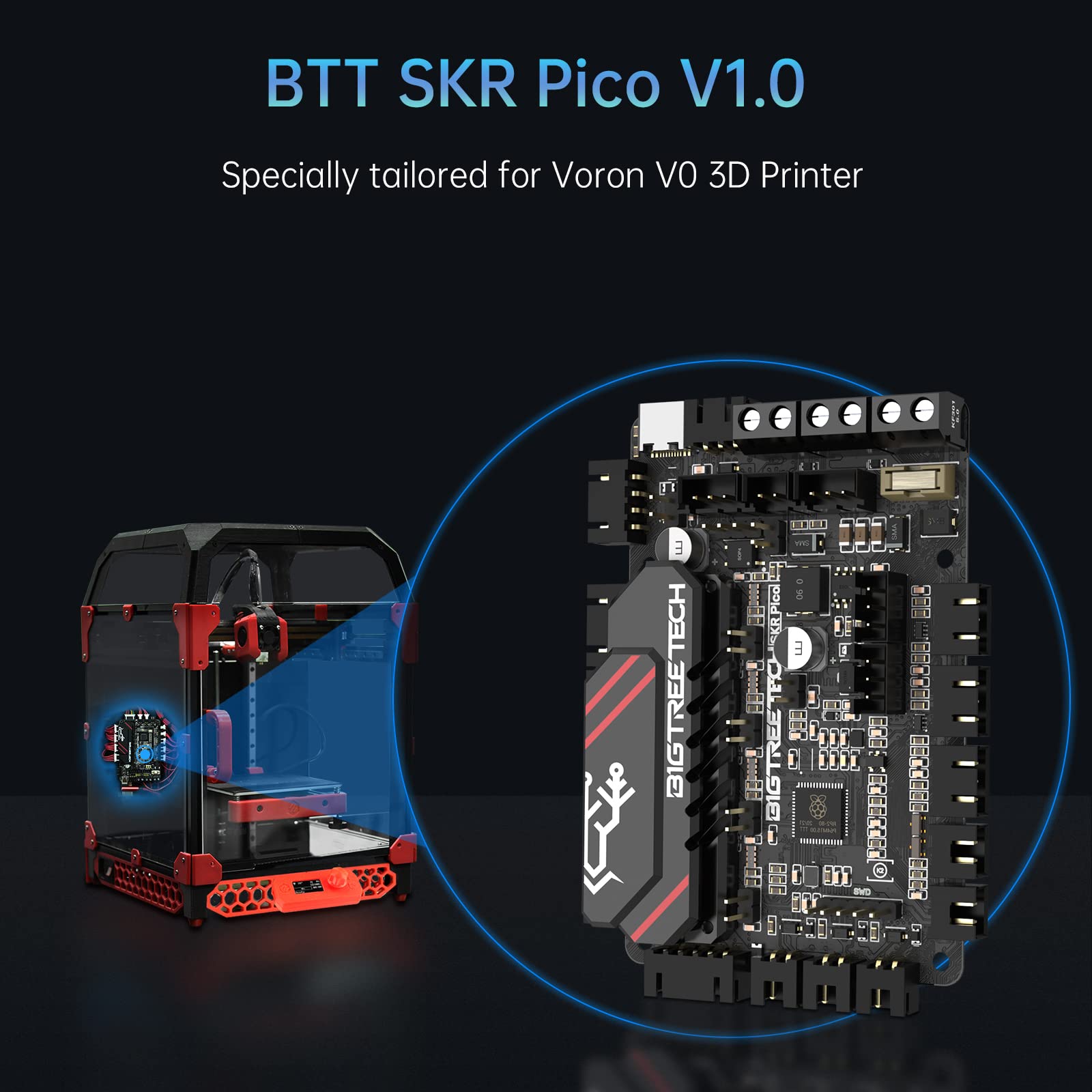 Mua BIGTREETECH SKR PICO V1.0 Control Board 4 Axis TMC2209 UART Stepper ...