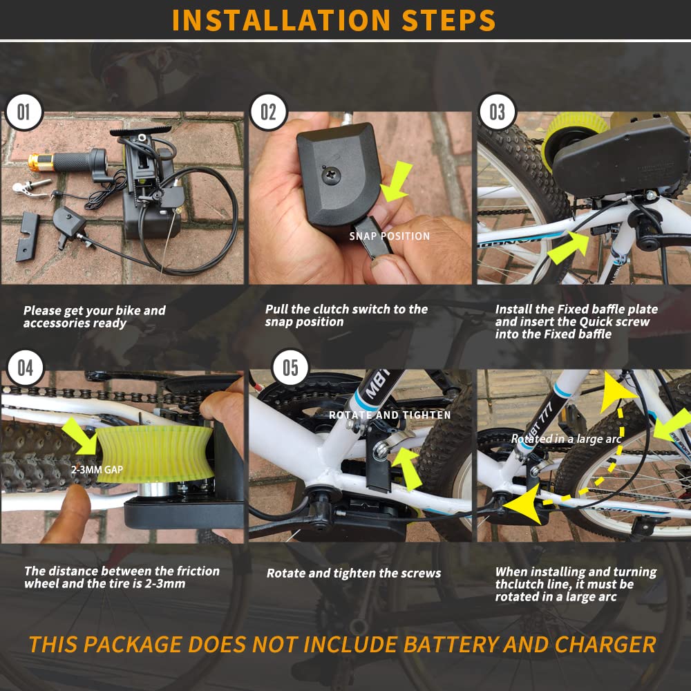 Mua DIY Electric Bike Conversion kit 250W Brushless Motor and ...