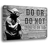 Amazon.com: Do or Do Not There Is No Try - Motivational Wall Art ...