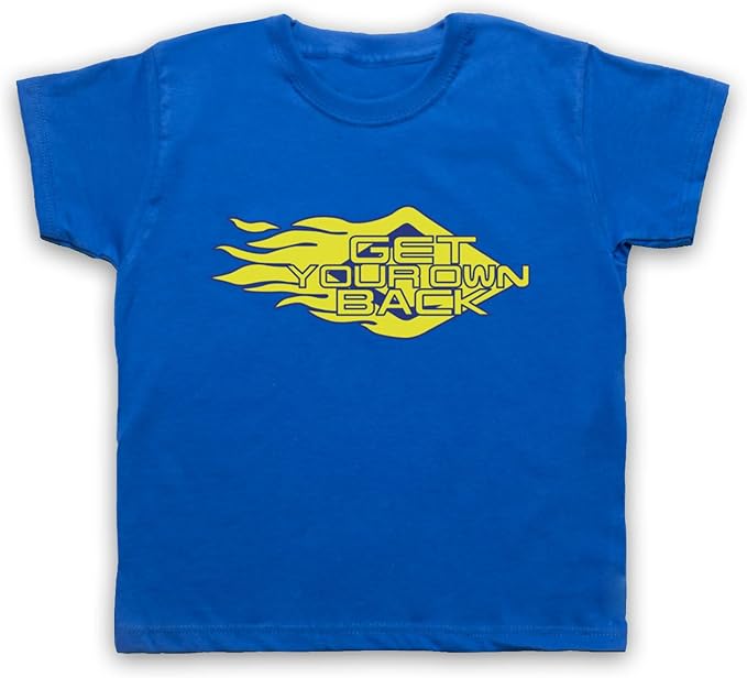 Death To Videodrome Get Own Back TV Kids Gameshow Logo Kinder T Shirt death-to-videodrome-get-own-back-tv-kids-gameshow-logo-kinder-t-shirt