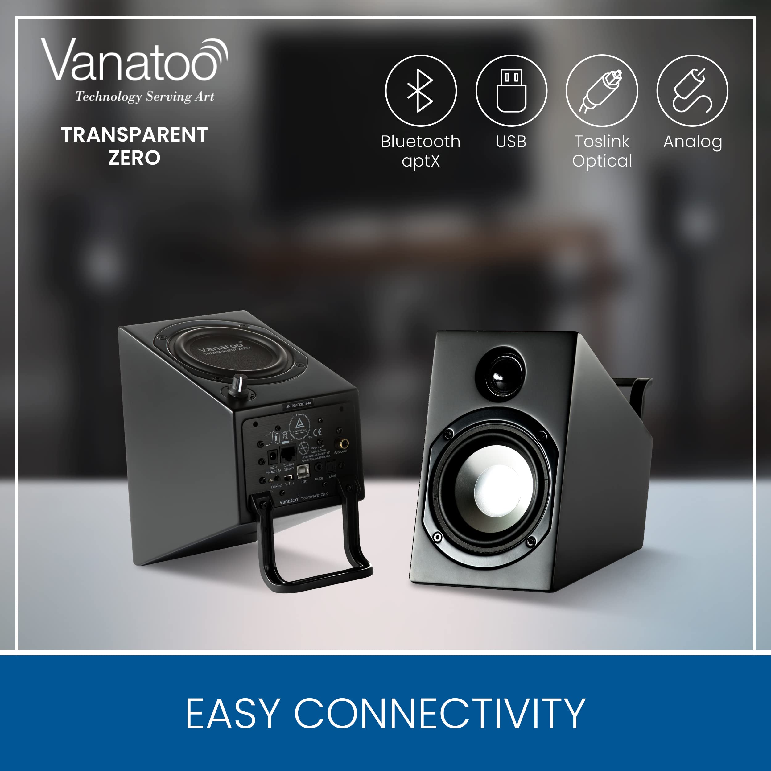 Mua Vanatoo Transparent Zero Powered Speakers - Bluetooth Speakers ...