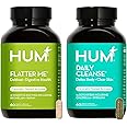 Amazon.com : HUM Digest and Detox- Flatter Me 18 Digestive Enzymes to Support Food Breakdown and ...