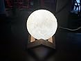 Moon Light - 3D Printing Moon - Stepless Dimmable - Moon Lamp Shade ...