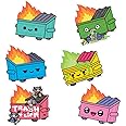 Amazon.com: 100% Soft Dumpster Fire Jumbo Sticker Pack : Toys & Games