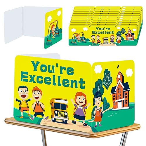 24 Pack Privacy Shields for Student Desks, Classroom Desk Dividers for ...
