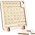Amazon.com: Wooden Daily Puzzle Calendar - 365 Days Brain Burning Jigsaw Puzzle Desk Calendar ...
