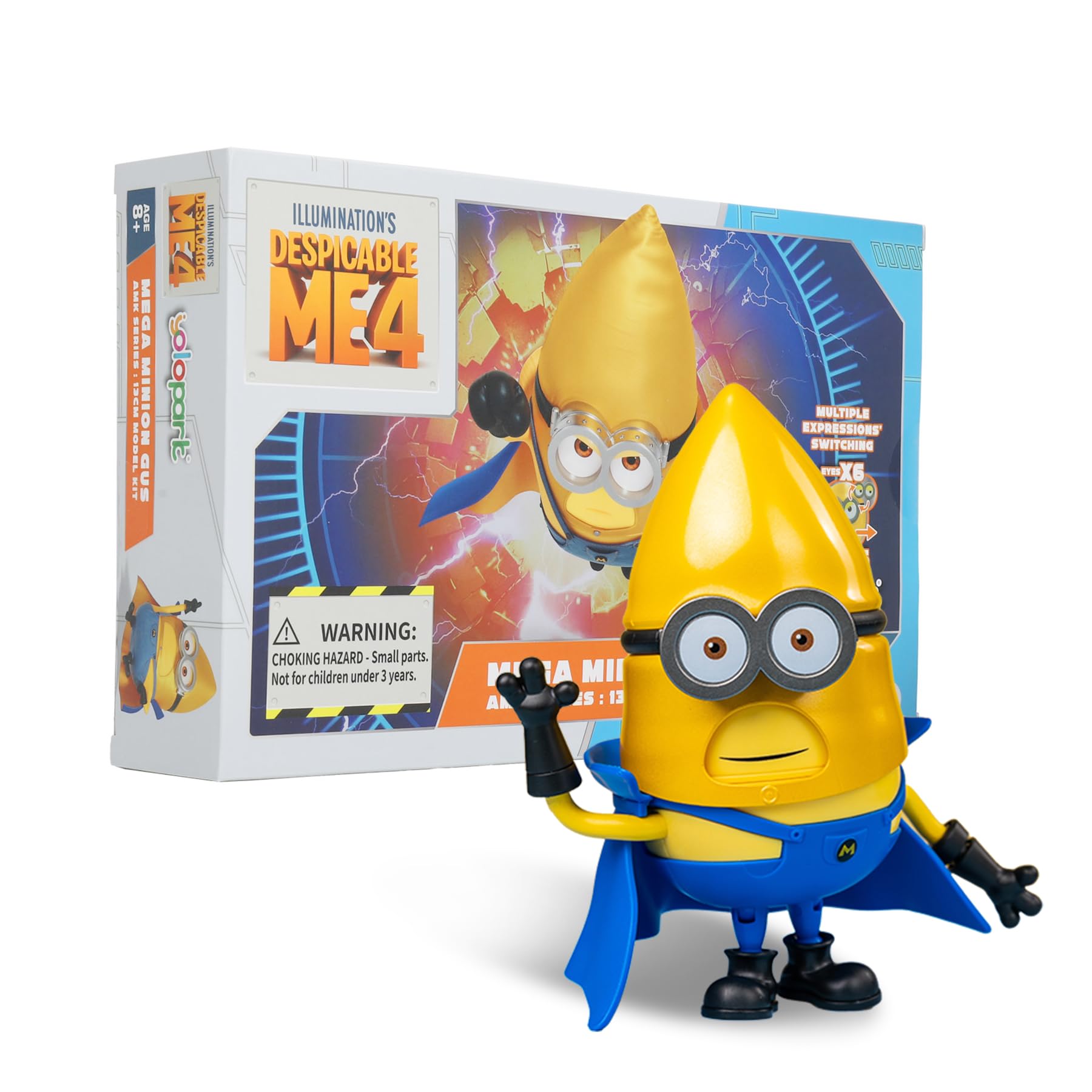 Minions Despicable Me 4 Toys,5.1 Inch Mega Gus Action Figures,6 ...