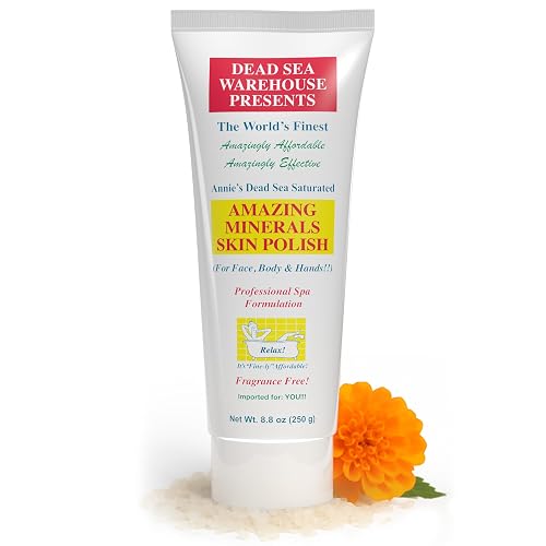 Dead Sea Warehouse - Skin Polish Dead Sea Salt Scrub - For Face, Rough ...