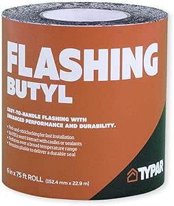 Typar Butyl Flashing Tape - 4" W x 75' L - - Amazon.com