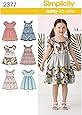 Simplicity 2377 - Cartamodello per Indumenti per Bambini: Amazon.it ...