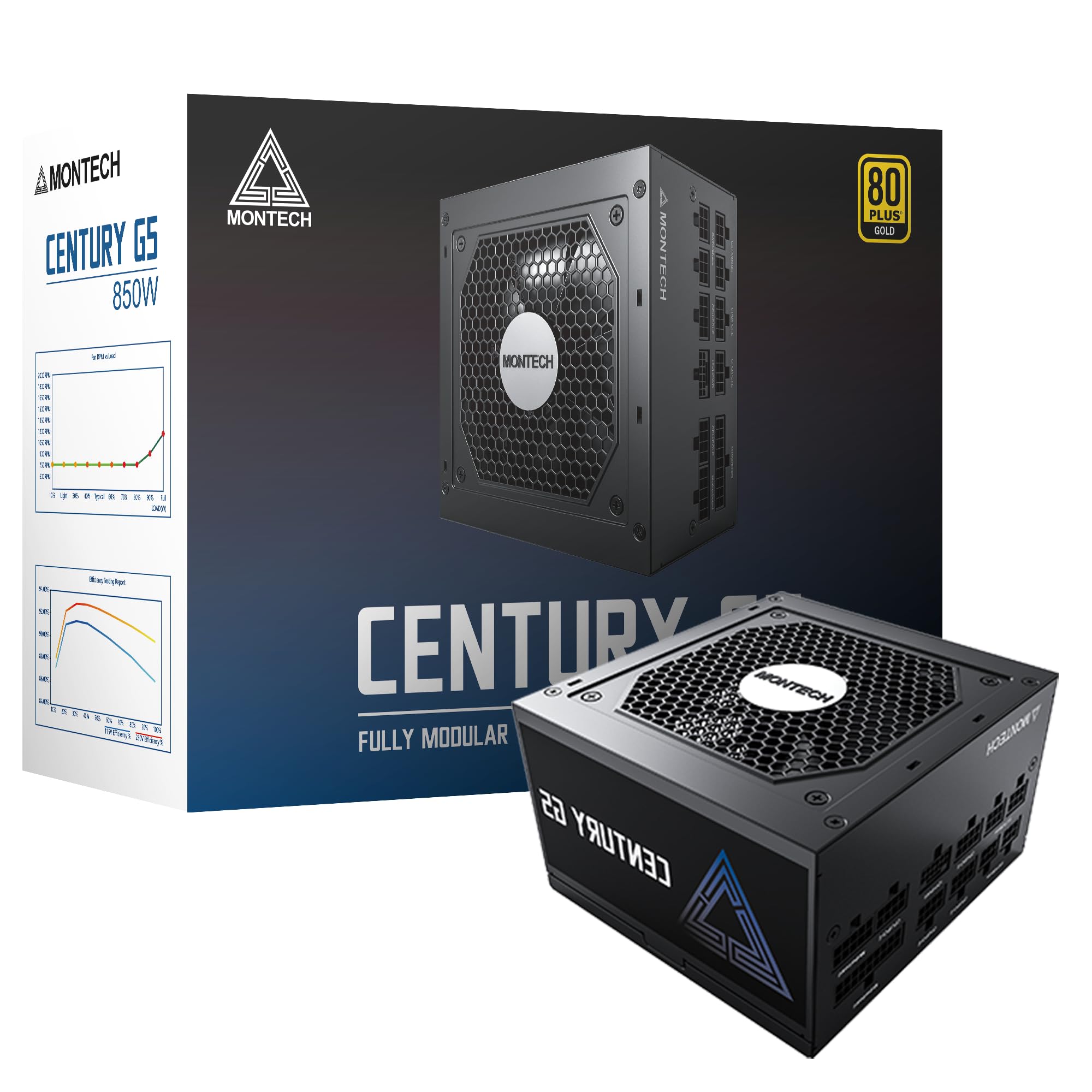 Mua Century G5, 850 Watt, ATX 3.0 & PCIe Gen 5 Compliant, 80 Plus Gold ...