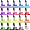 Candle Dye - 20 Vibrant Colors, Concentrated Liquid Dyes for Soy, Gel ...