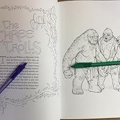 Amazon.com: The Hobbit Movie Trilogy: Heroes and Villains Coloring Book ...