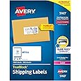 Amazon.com : Avery Printable Shipping Labels with Sure Feed, 2" x 4 ...