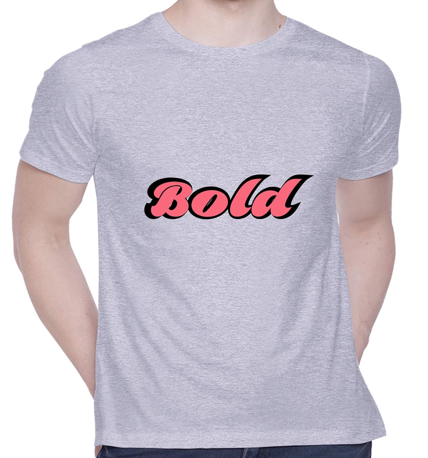 Buy CreativiT Graphic Printed T-Shirt for Unisex Bold Tshirt | Casual ...