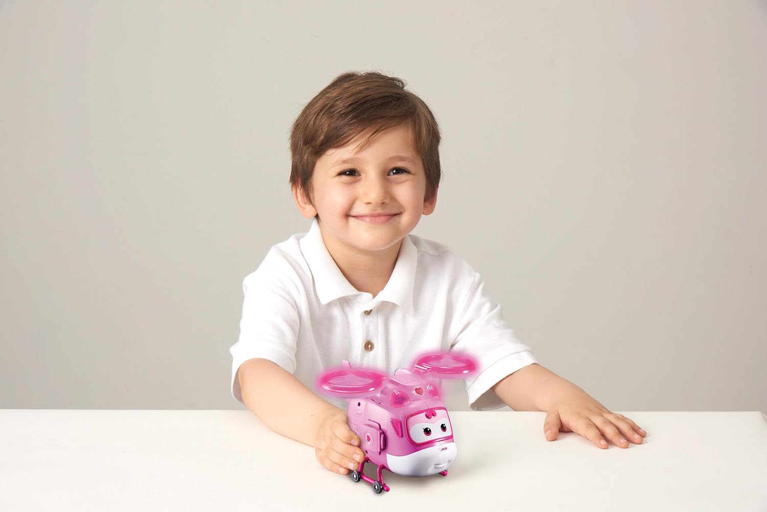 Super Wings EU740434 Deluxe Transforming- Supercharged Dizzy, Pink ...