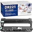 Amazon.com: DR221CL Drum Unit 1-Pack Compatible DR-221CL Drum Unit Black Replacement for Brother ...