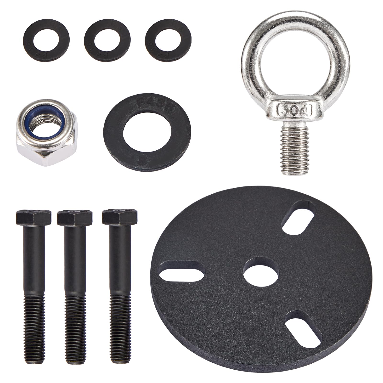 Gedlex Outboard Engine Lifting Ring Tool with Adapter and Ring Fit for ...