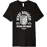 Amazon.com: Attack on Titan Scout Regiment Special Ops Squad T-Shirt ...