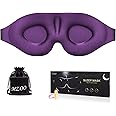 Amazon.com: MZOO Sleep Eye Mask for Men Women, 3D Contoured Cup ...