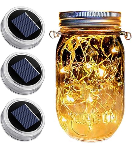 Solar Mason Jar Lids Walmart