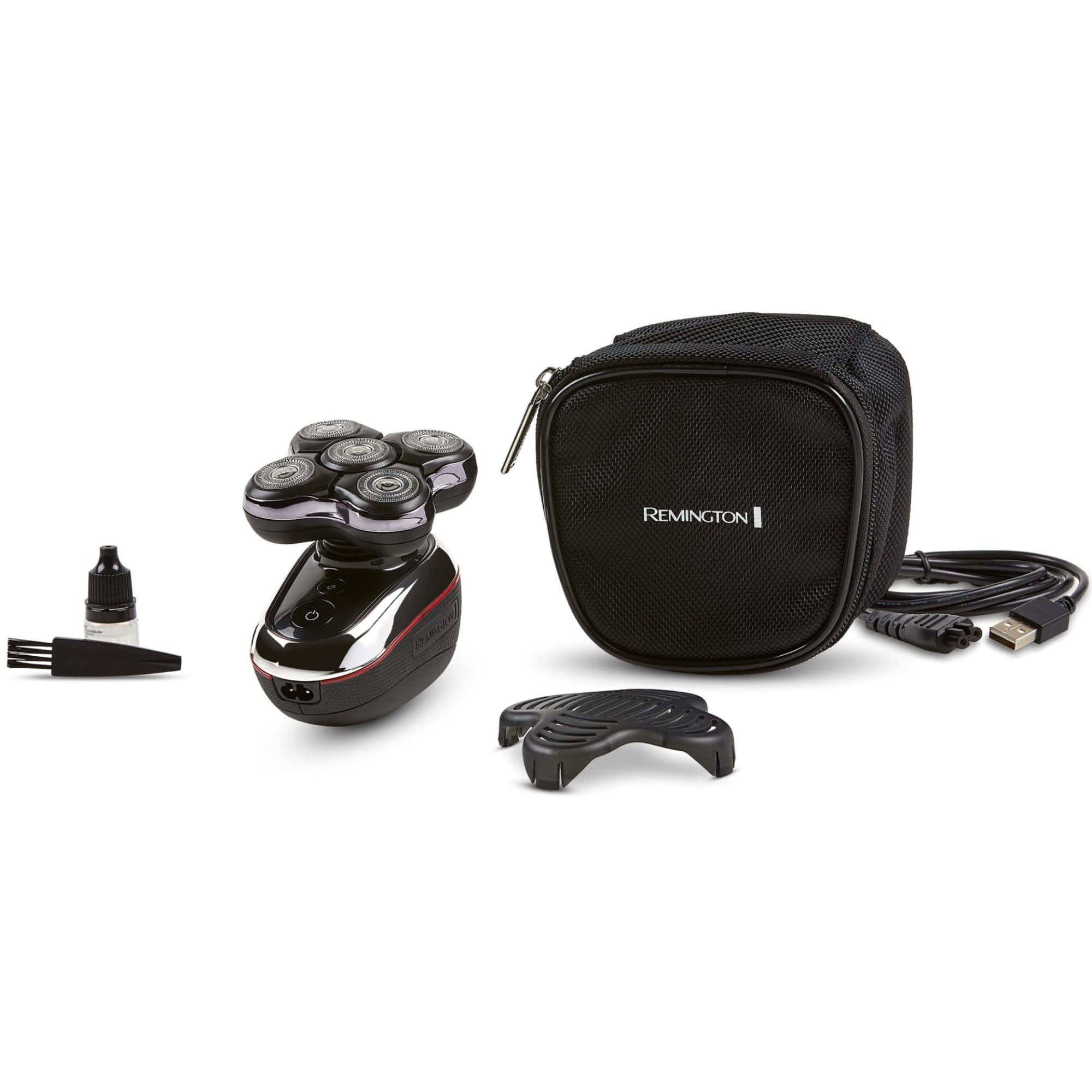 Remington Balder Deluxe XR7100, Head Rotary Shaver with Titanium Blades ...