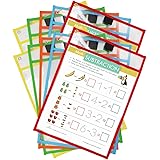 Amazon.com : Learning Resources Write And Wipe Pockets : Dry Erase ...