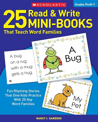 25 Read and Write Mini-Books That Teach Word Families in Saudi Arabia ...