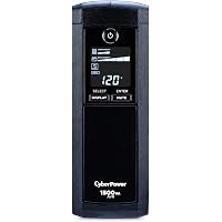 CyberPower CP1500AVRLCD Intelligent LCD UPS System, 1500VA/900W, 12 ...