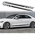 Amazon.com - RUIANTE Sports Racing Stripe Stickers for Car Body Door ...