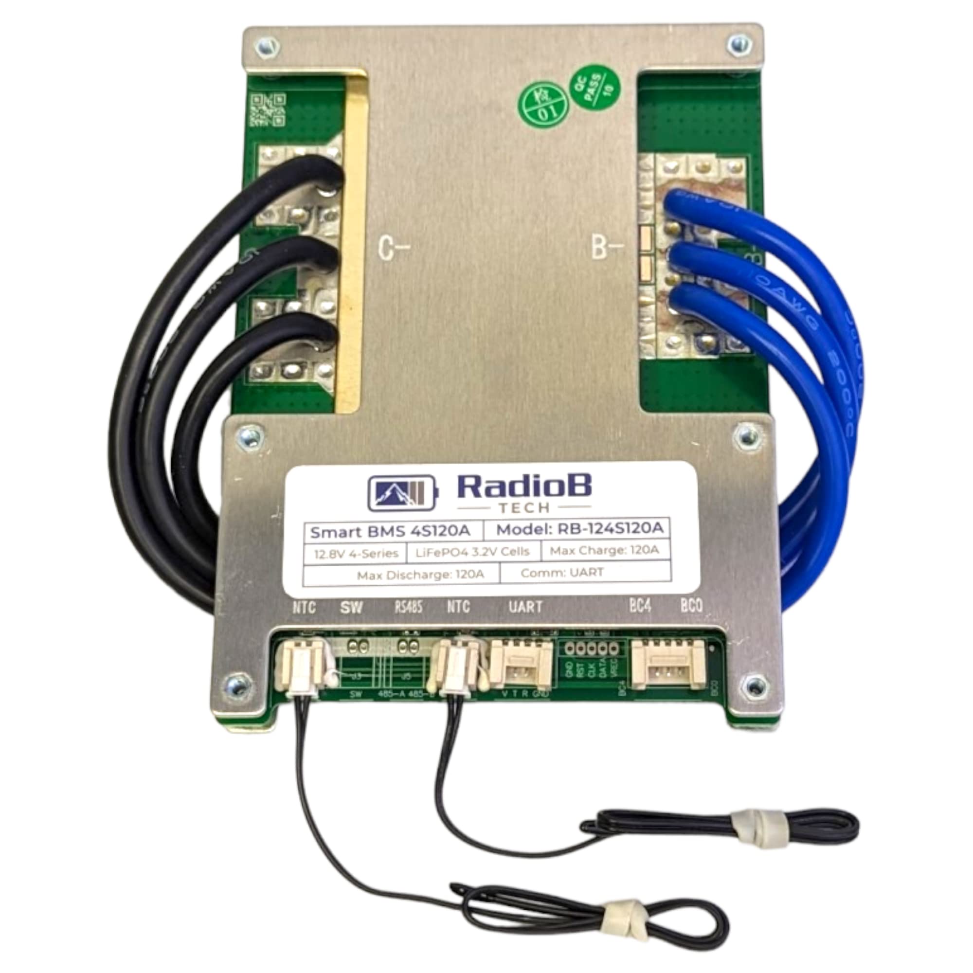 Mua Smart BMS 4S 12V 120A Lifepo4 Lithium Battery Management PCB ...