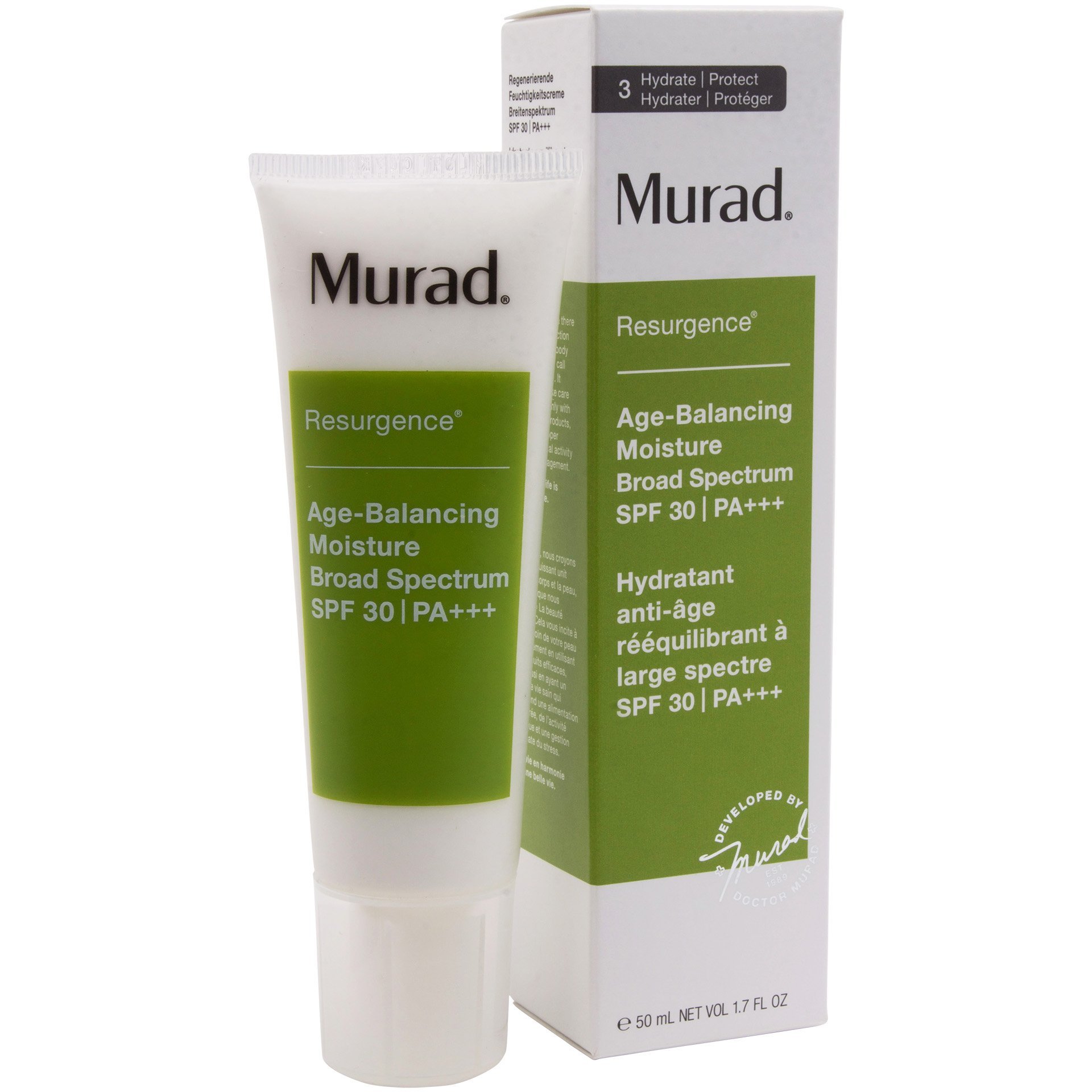 Amazon.com: Murad Resurgence Age-Balancing Night Cream, 3: Hydrate ...