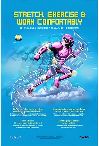 Crewsafe Safety Awareness Posters and Lesson Sheet, "Safety Always", 11 ...