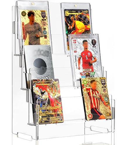 One Touch Card Holder Card Display Stand, Trading Card Holder Stadium ...