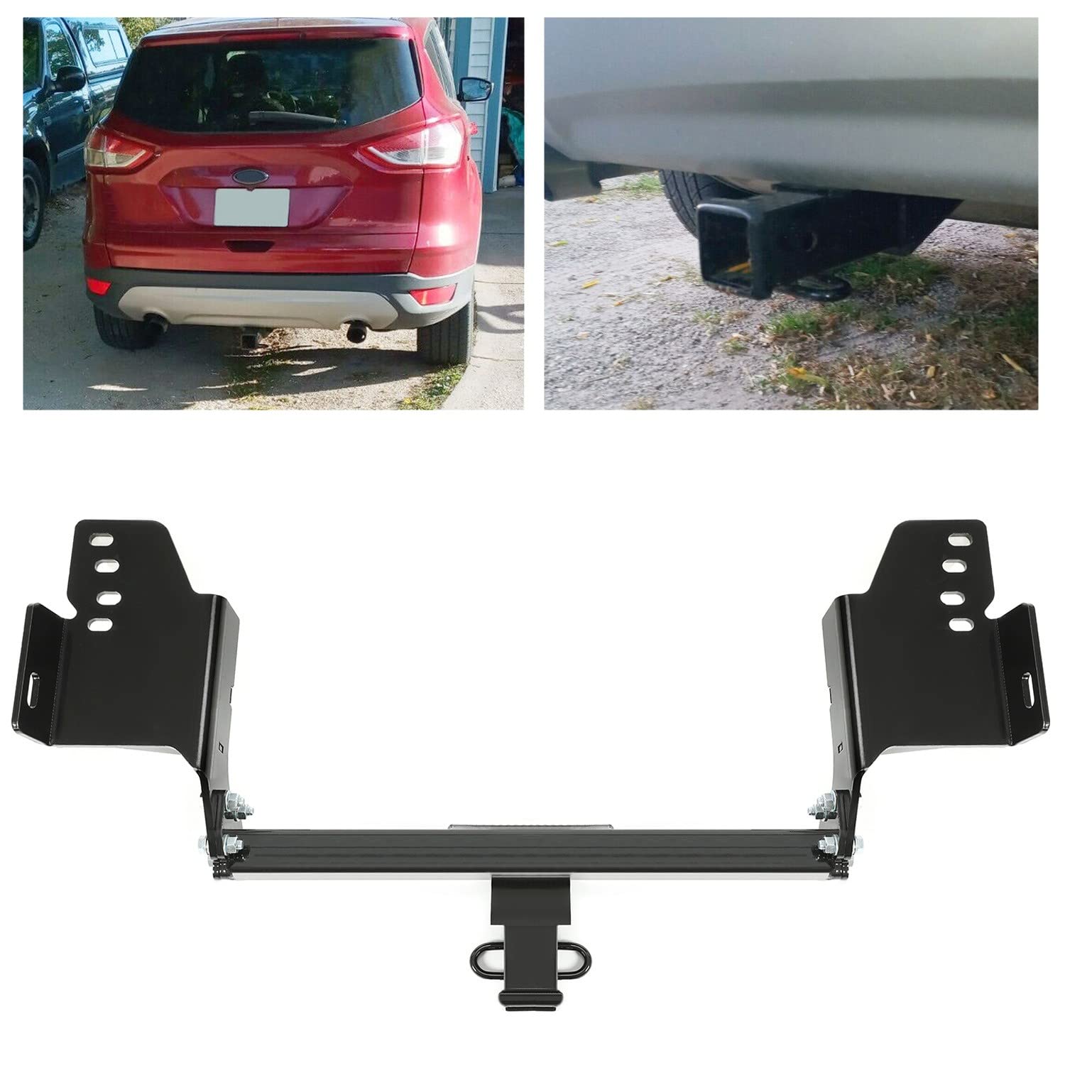 ECOTRIC Class 3 Trailer Hitch Receiver Towing 2" Compatible with 2013 ...