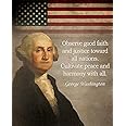 Amazon.com: George Washington Historic Quote - Unframed 8x10 Wall Art ...
