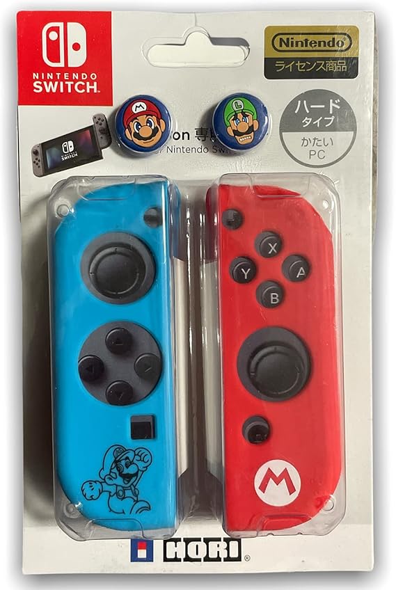 Switch Joy-Con Silicone Covers Mario and Luigi Includes FREE Thumb ...