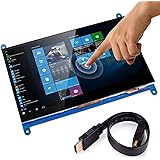 Amazon.com: kuman 7 Inch Capacitive Touch Screen TFT LCD Display HDMI Module 1024x600 for ...