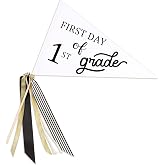 Amazon.com: CINPIUK First Day of School Flag DIY 2024 Back to School ...