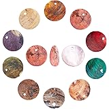 Amazon.com: PH PandaHall Natural Capiz Shell Charms Flat Round Shell ...