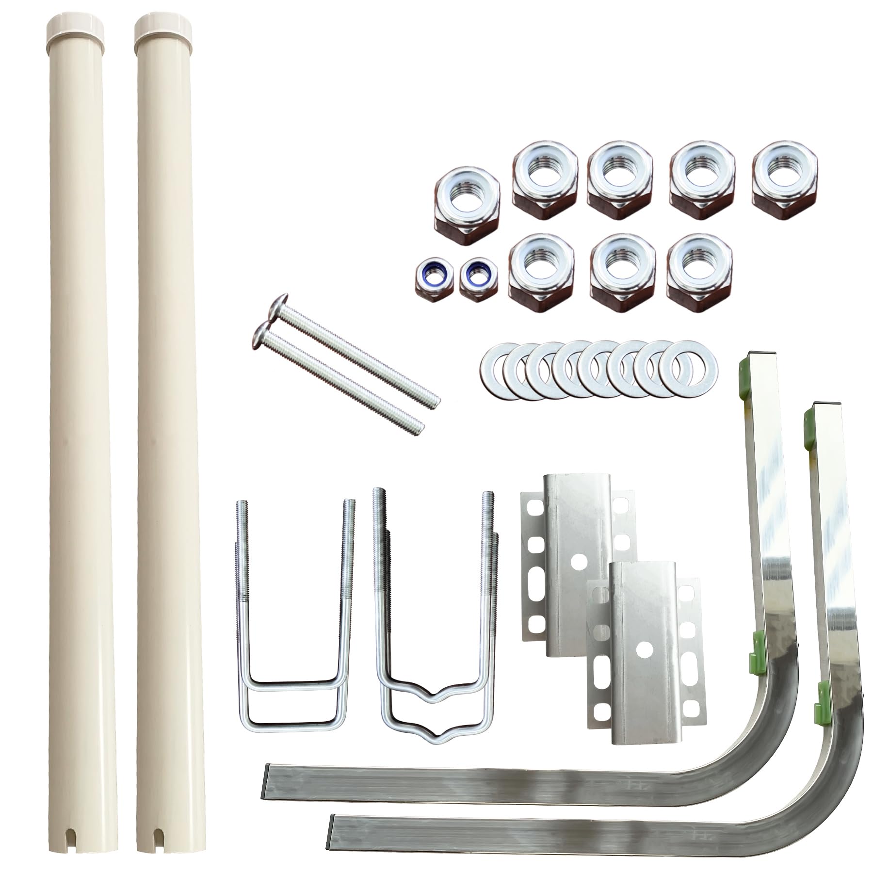 SUONE 60" Boat Trailer Guides,2*UPVC Boat Trailer Guides Poles Kits ...