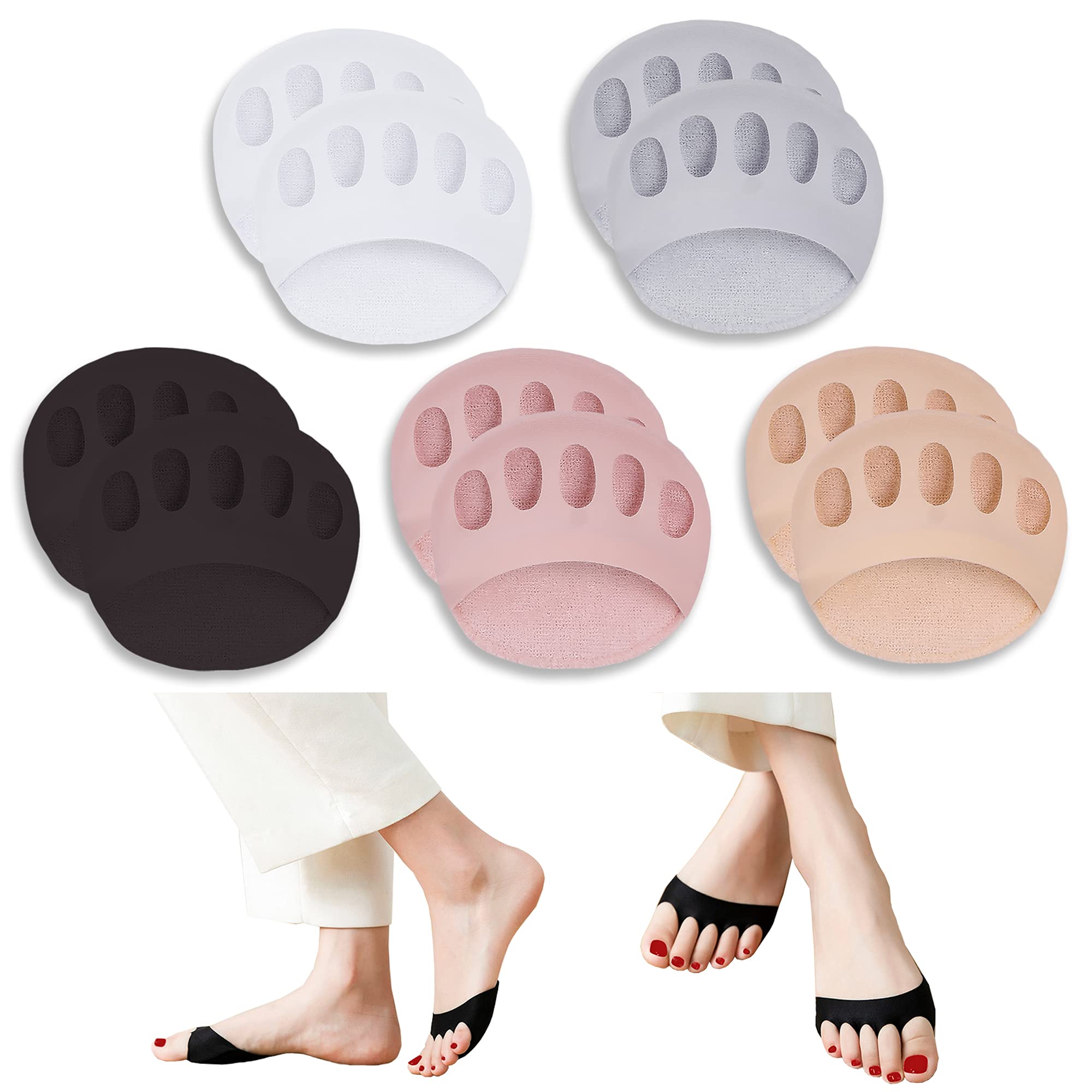 Mua SooGree Ball of Foot Cushions (5Pairs) - Metatarsal Pads Invisible ...