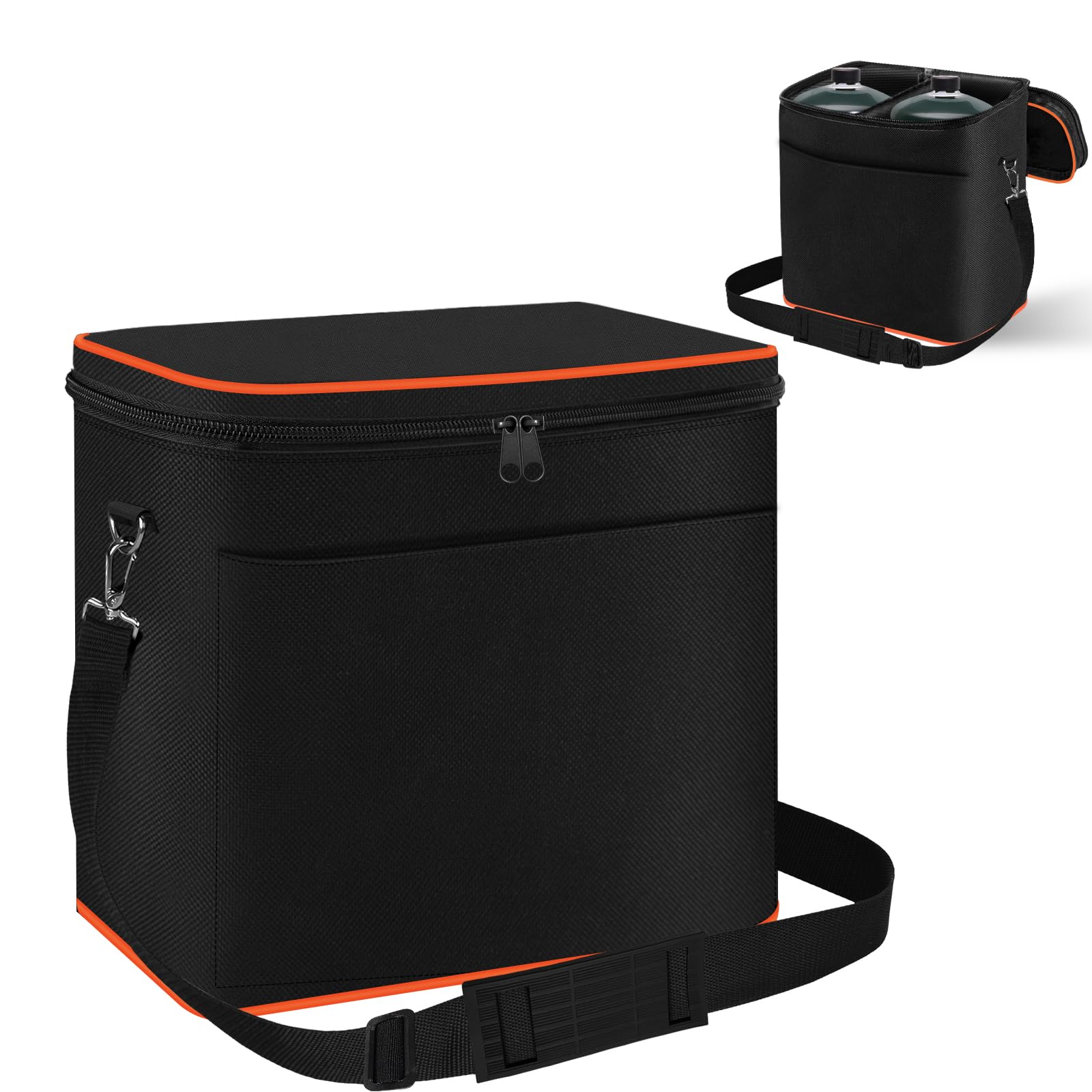 Mini 1LB Propane Tank Storage Bags with Padding, Adjustable Shoulder ...