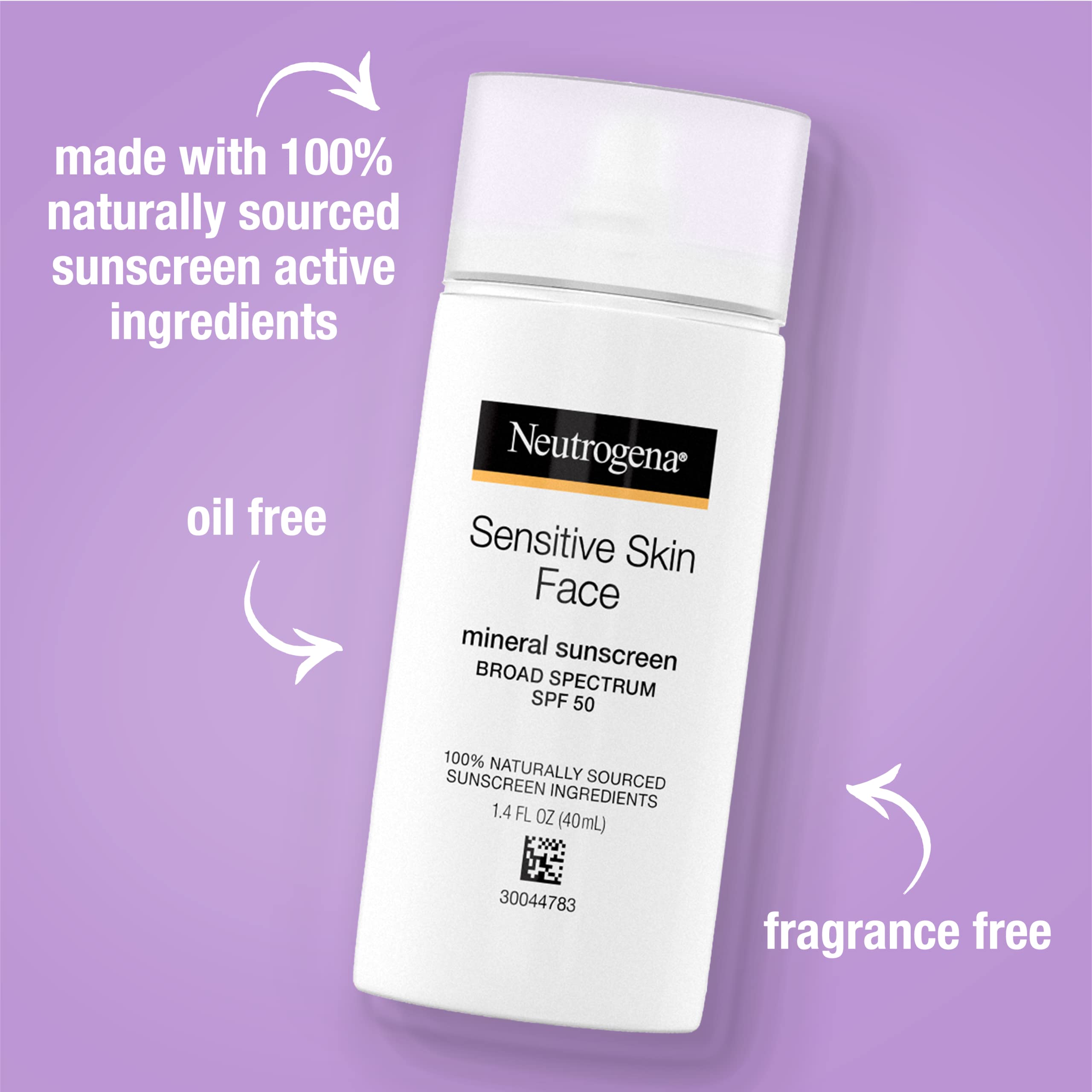 Mua Neutrogena Sensitive Skin Face Liquid Mineral Sunscreen with Broad ...