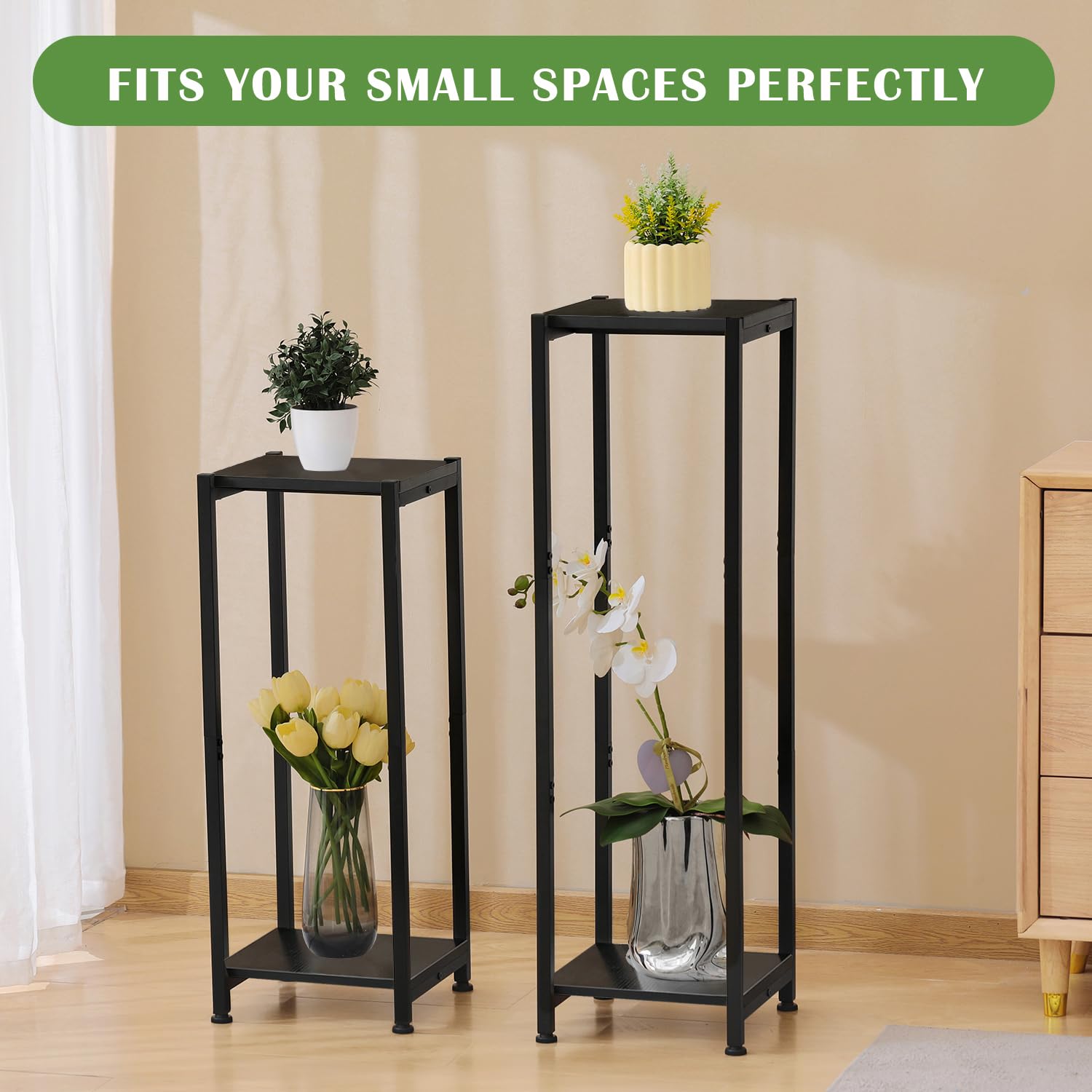 Mua Dipion Extra Tall Plant Stand Indoor,40 Inch Plant Stands,2 Tier ...